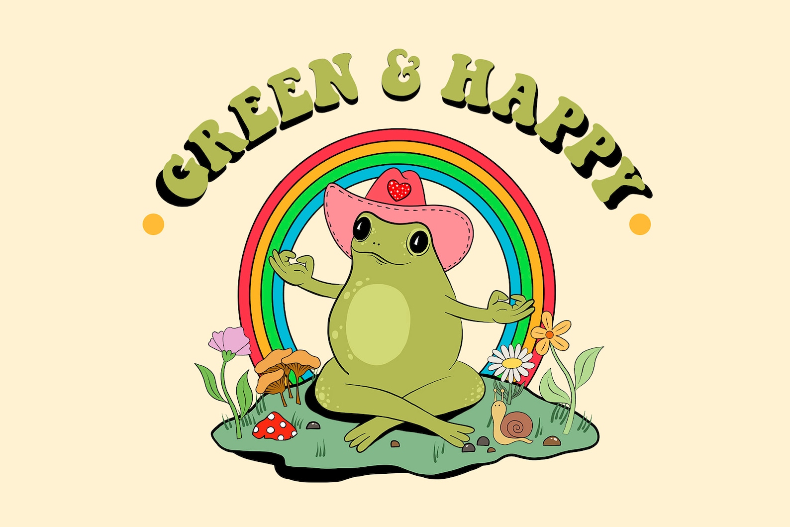 Frogs SVG Clipart Retro Characters, Cute Frog Png Digital Download ...