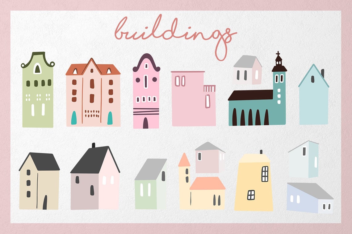 Map Creator Clipart Digital Clipart Cute Illustration - Etsy