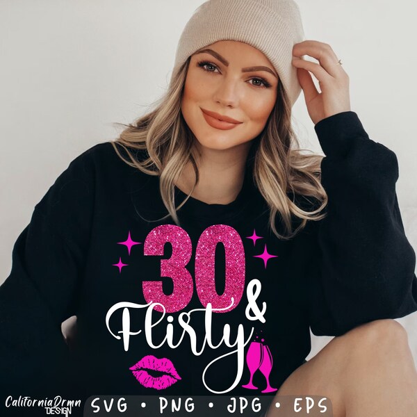 30 and Flirty - Etsy