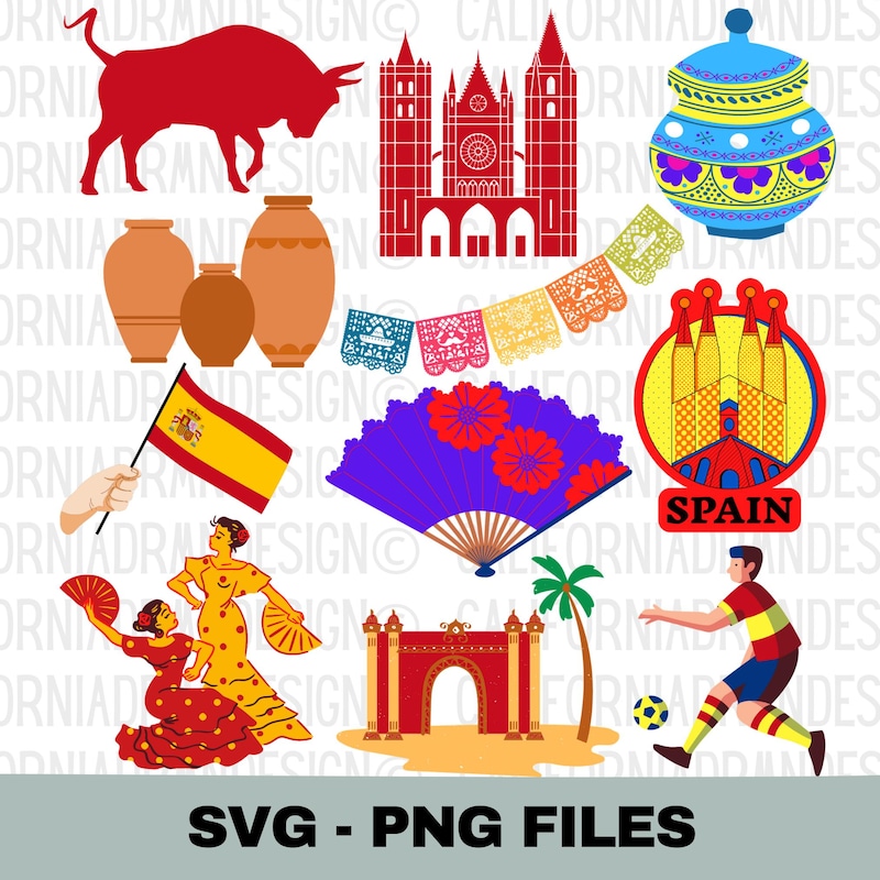 Spanish Svg - Etsy