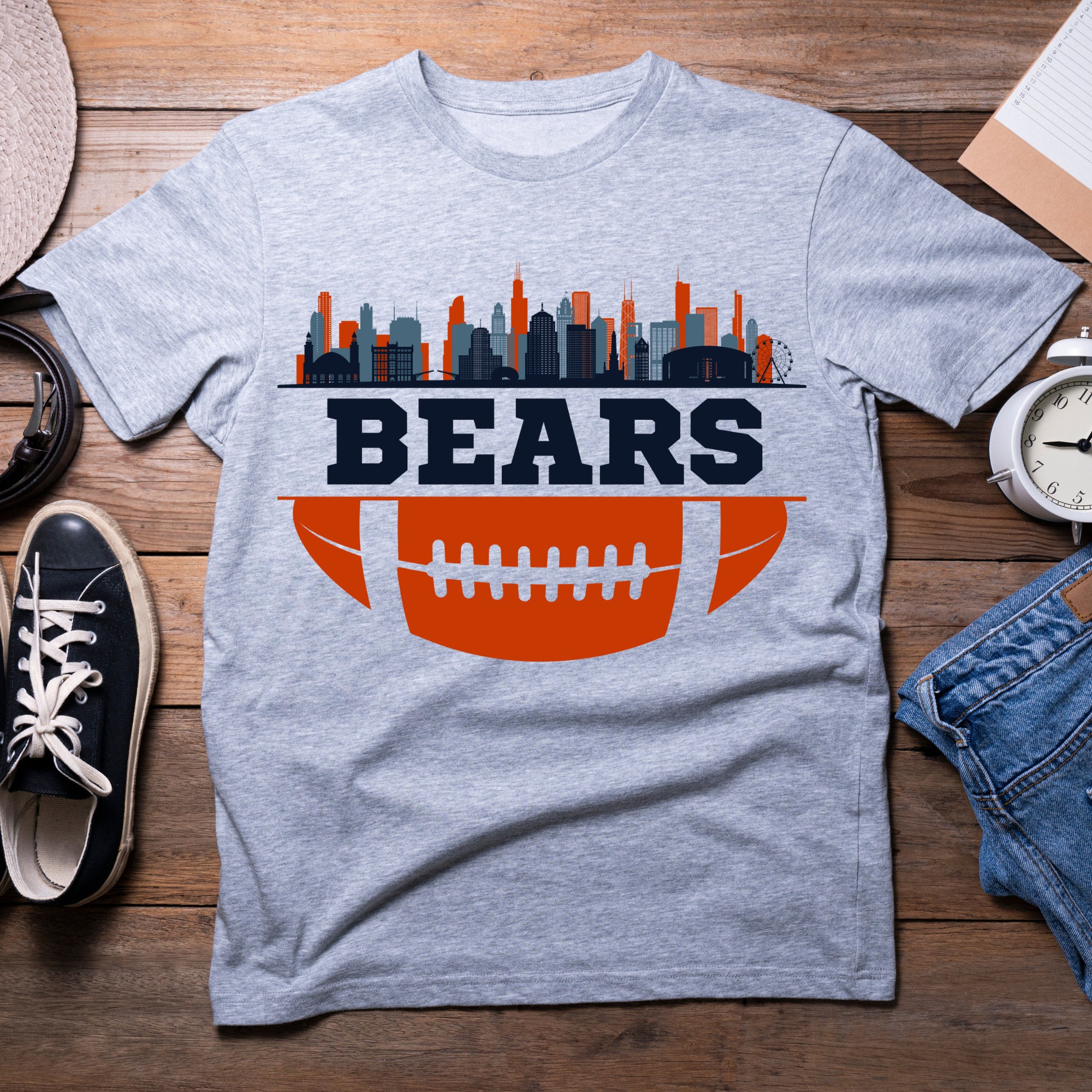 Bears SVG, Football SVG, Chicago SVG, Bears T Shirt, Bears Shirt ...