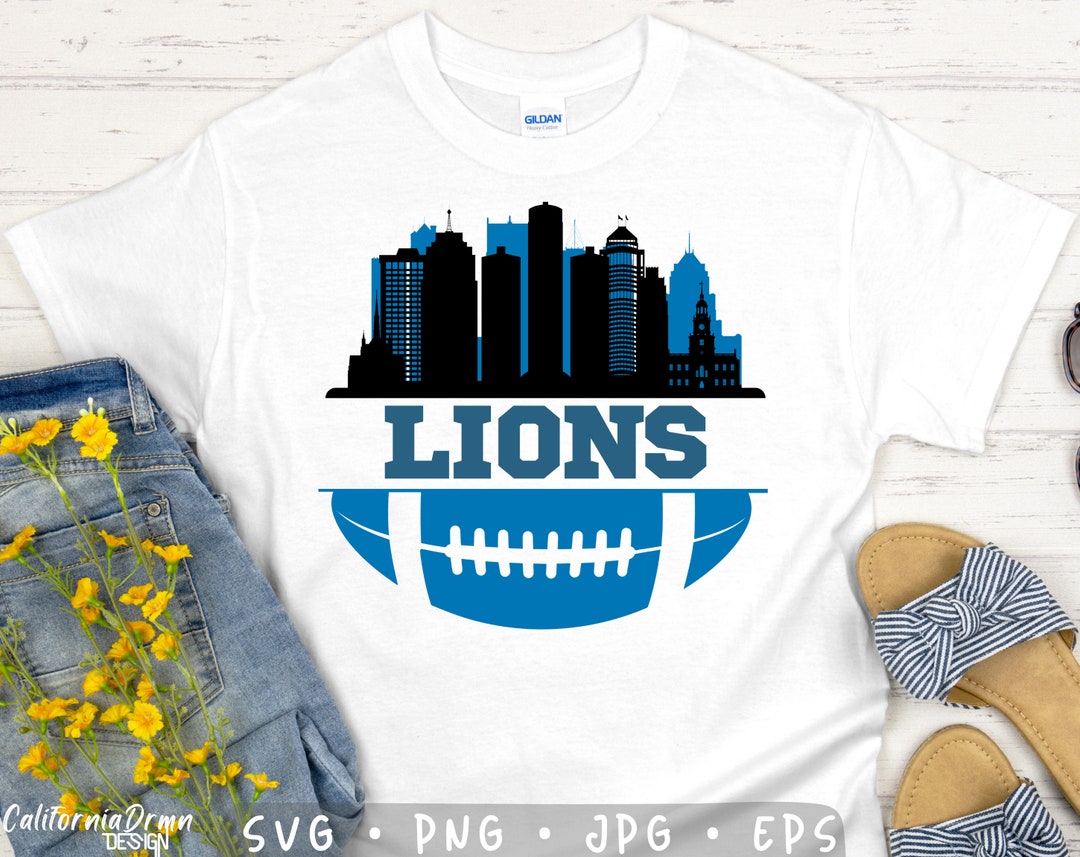 Lions SVG, Football SVG, Detroit SVG, Lions T Shirt, Lions Shirt ...