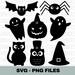Halloween SVG PNG Bundle, Fall Halloween Clipart, Halloween Pumpkin ...