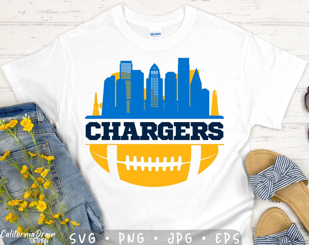 Chargers SVG, Football Svg, Los Angeles Svg, Chargers T Shirt Tee ...