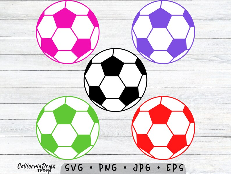 Soccer Ball SVG, Football Cut Files, Soccer Ball Clip Art, Soccer Ball ...