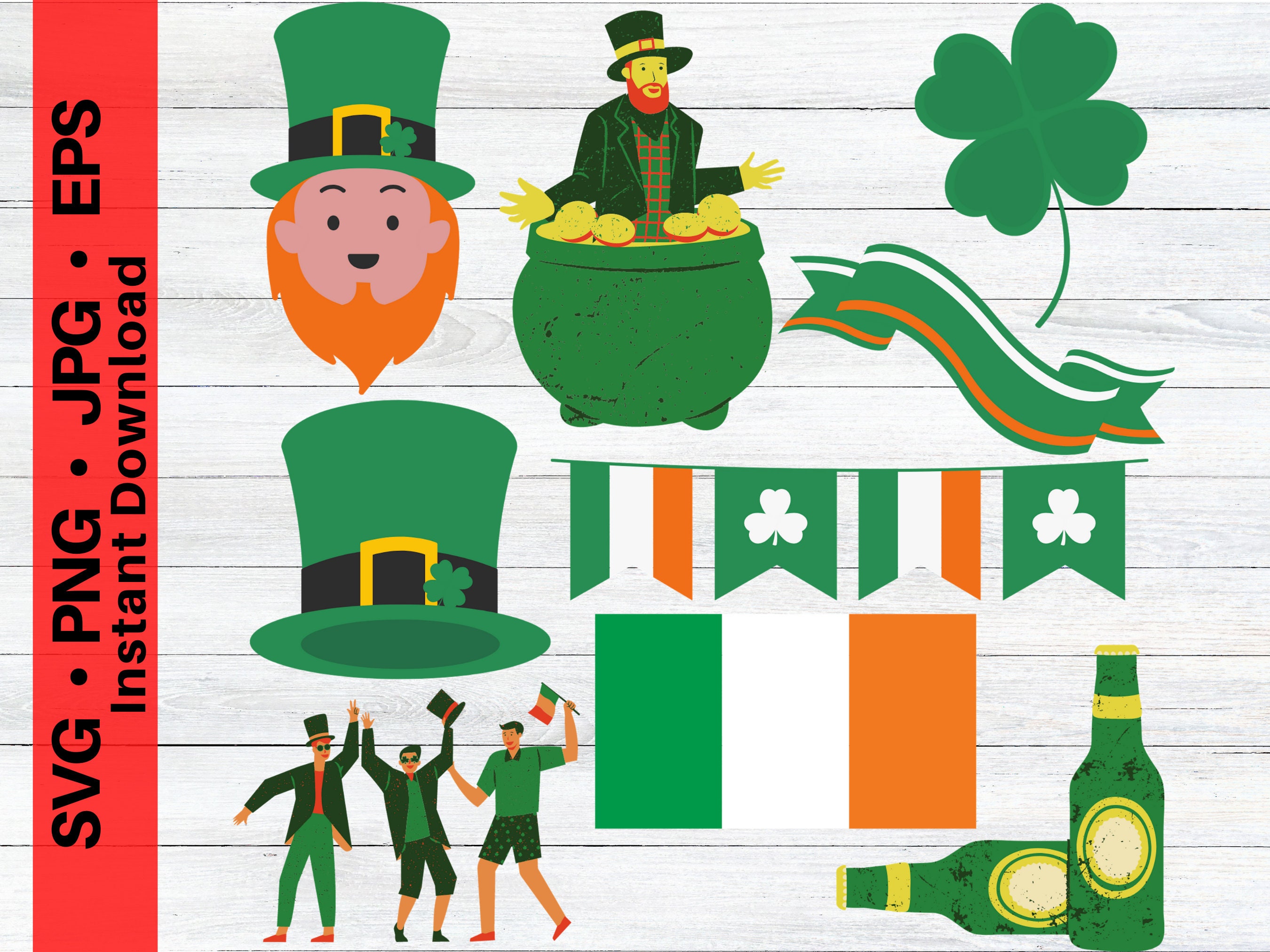 Irish Flag Clip Art