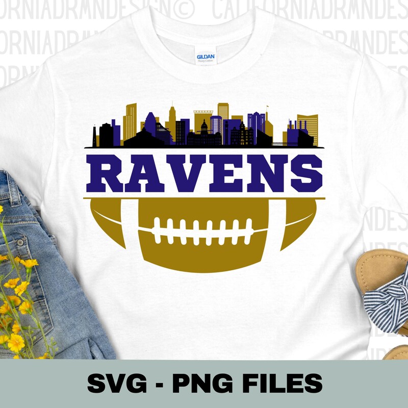 Baltimore Ravens Svg Files - Etsy