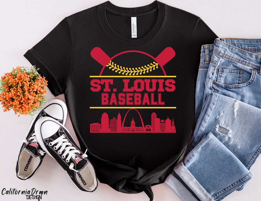St Louis Baseball T Shirt, Cardinal Baseball Fan Gift, Cardinal Unisex ...