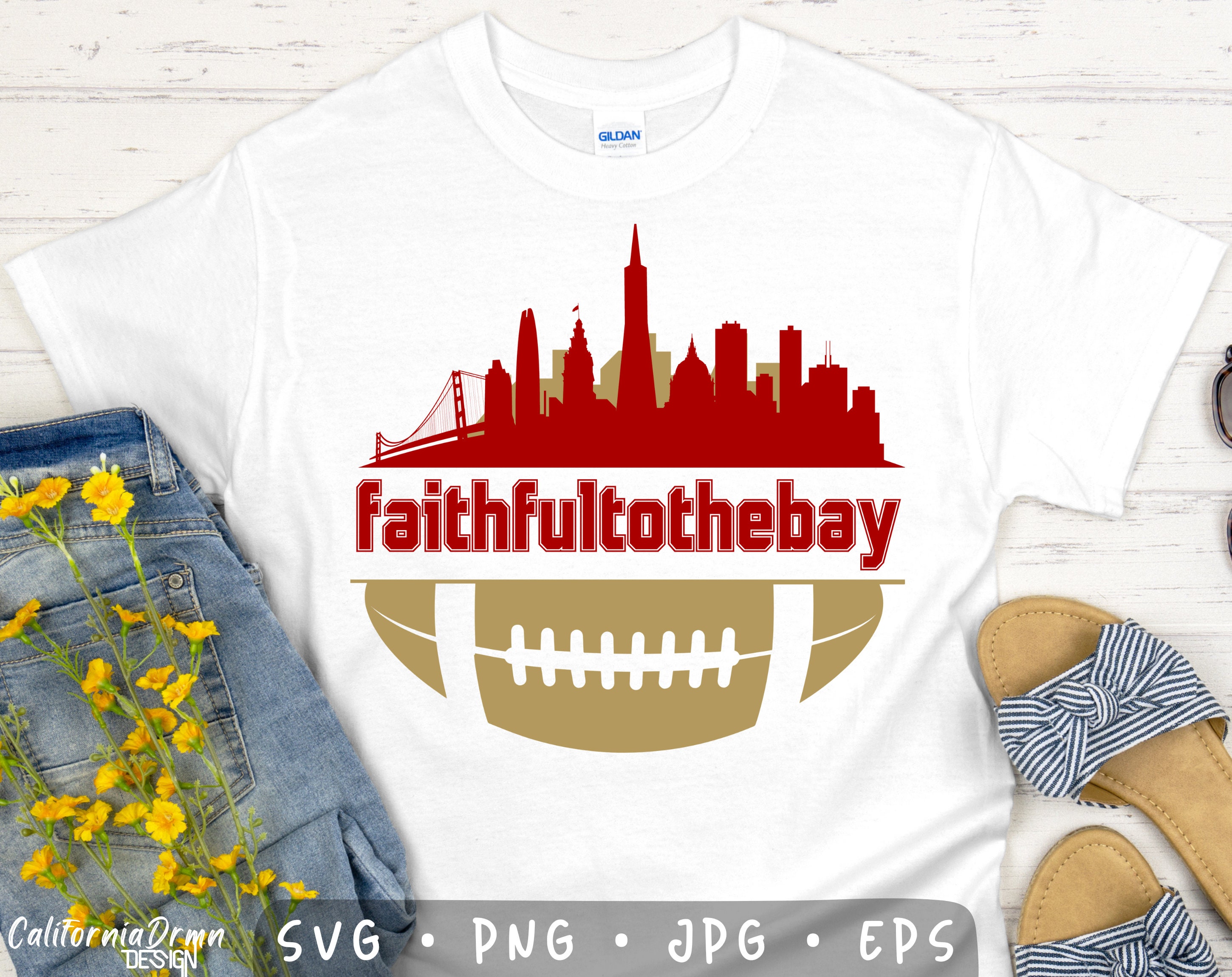 Faithful.to.the.bay SVG, Faithful.svg, 49errs Shirt SVG, Football Tees ...