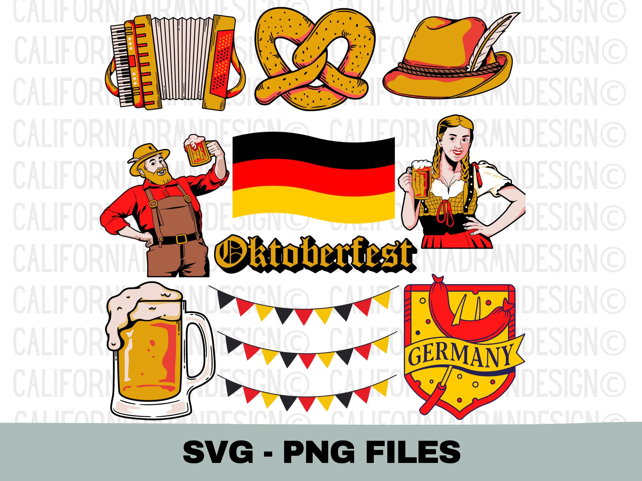 Germany Clipart, Germany SVG, Germany Europe Vacation Travel ...