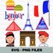France SVG, Paris SVG, French Clipart, France Lover Gift, France Europe ...