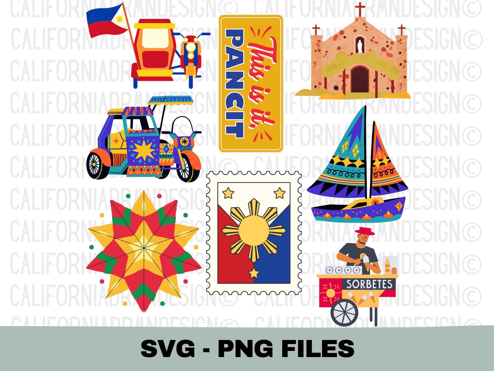 Filipino SVG PNG Bundle | Philippines Clipart | Pinoy Pride Shirt ...