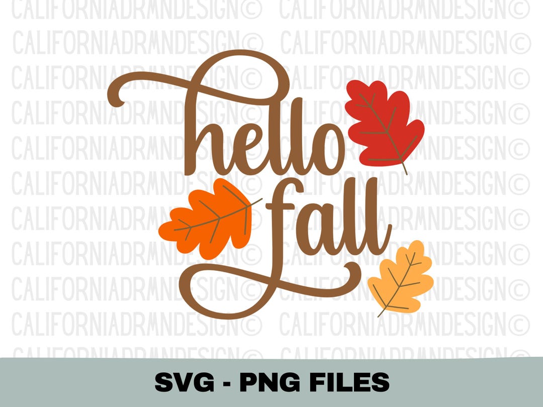 Hello Fall SVG, Welcome Fall SVG, Fall Lover Gift, Fall Quotes Svg ...