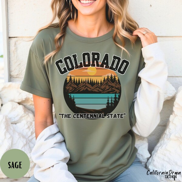 Colorado T Shirt - Etsy