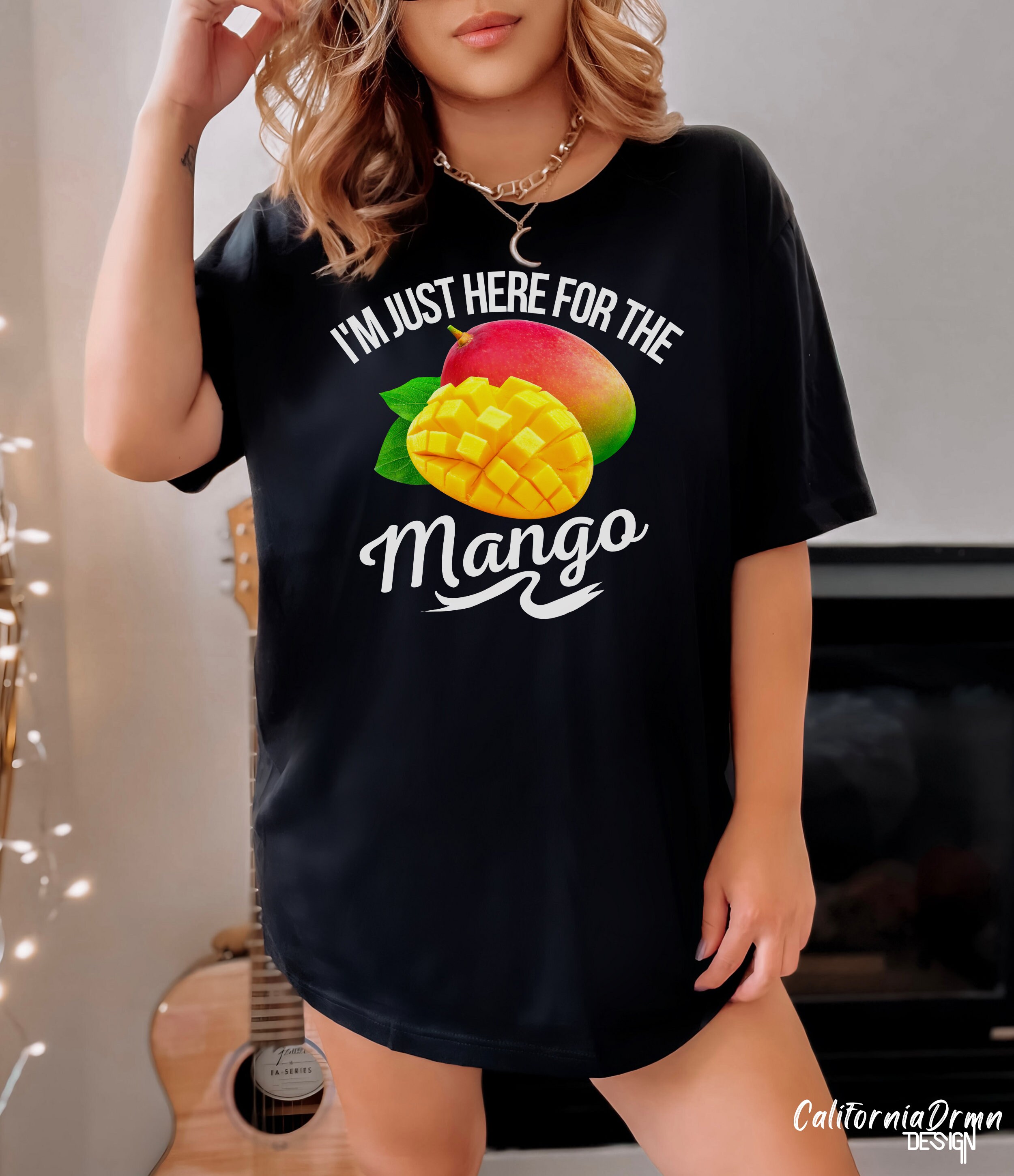 I'm Just Here for the Mango Shirt, Vegan Shirt, Tropical Mango T-shirt ...