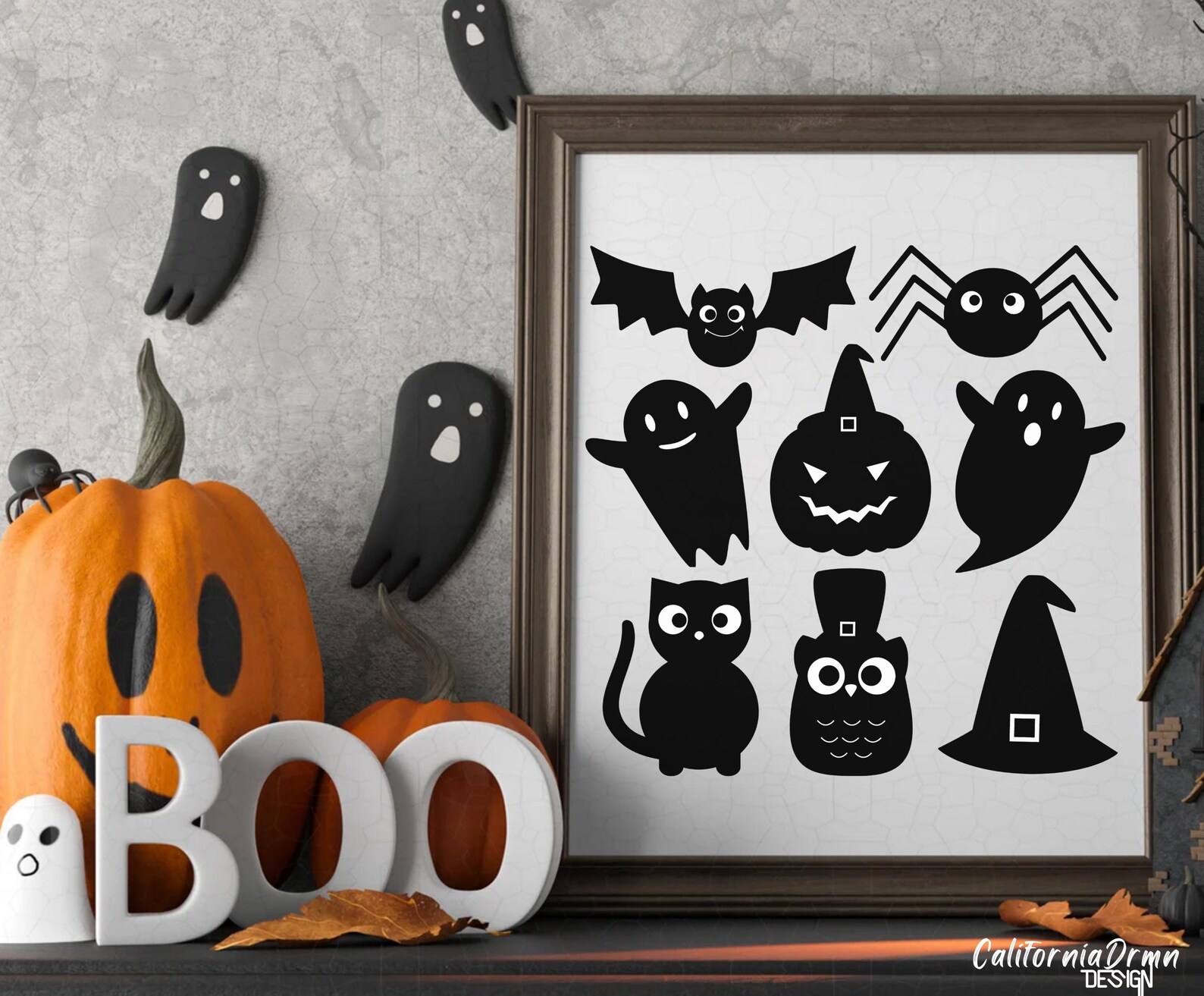 Halloween SVG PNG Bundle, Fall Halloween Clipart, Halloween Pumpkin ...