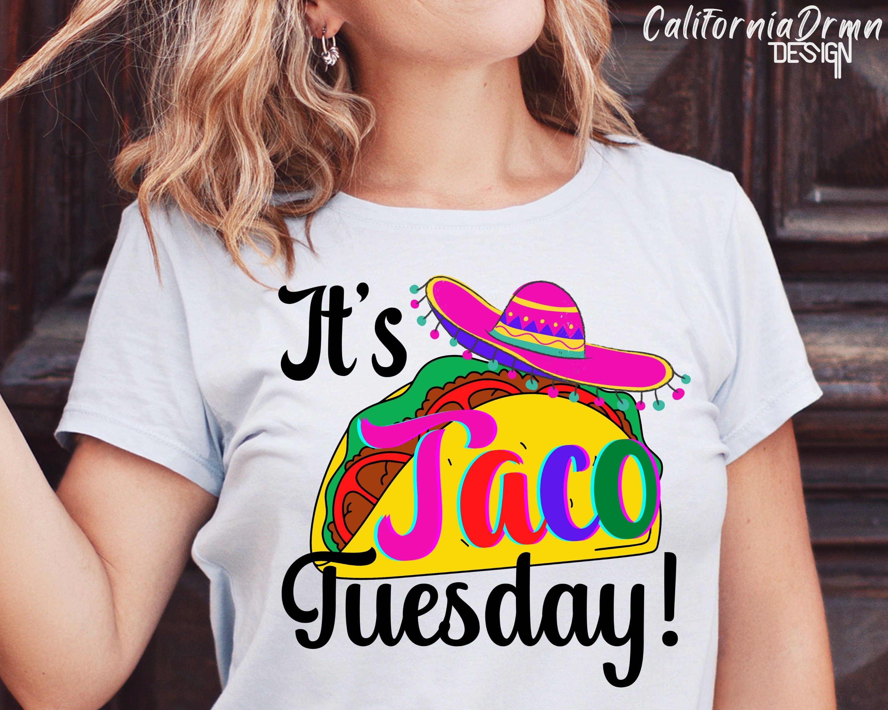 Taco Tuesday SVG, Taco Tuesday T Shirt, It's Taco Tuesday Svg, Cinco De ...