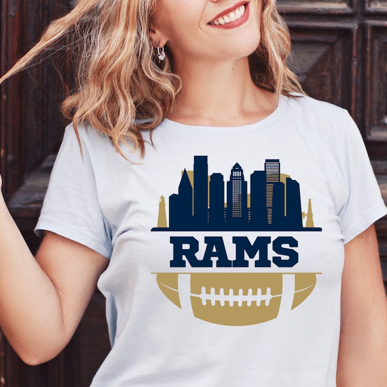 Rams SVG, Football SVG, LA Svg, Rams T Shirt, Rams Shirt, Football Tees ...