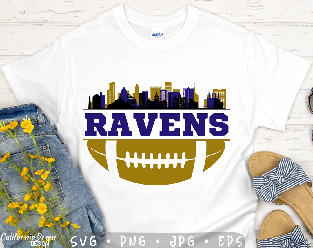 Ravens SVG, Football SVG, Baltimore SVG, Ravens T Shirt, Ravens Shirt ...