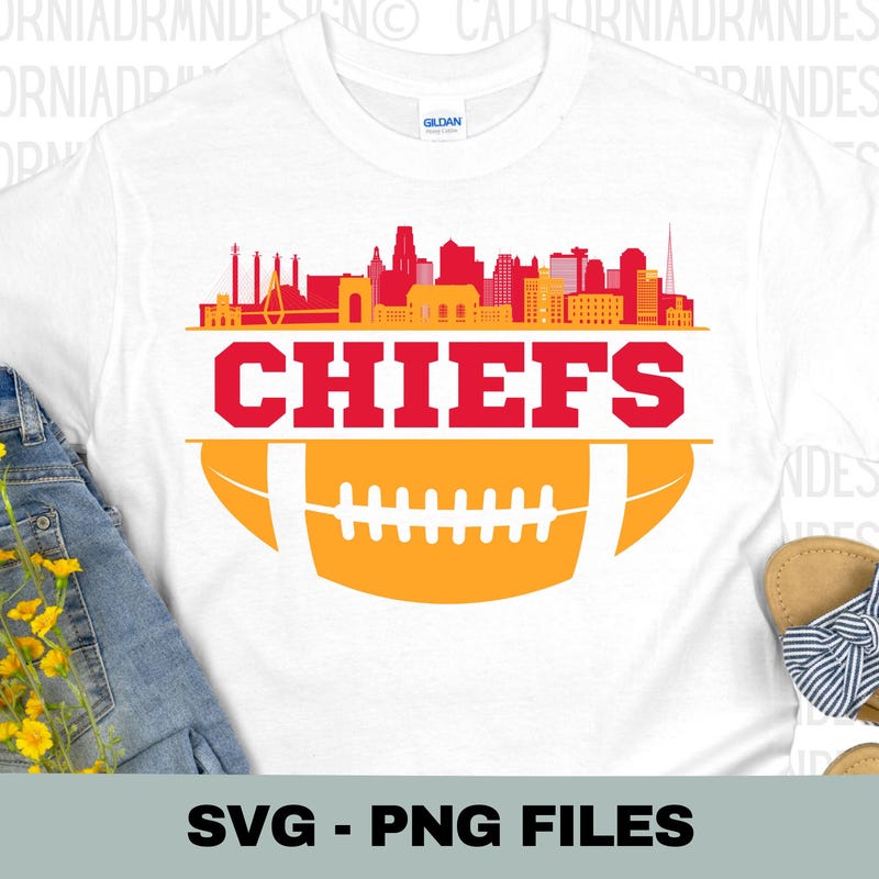 Kansas City Chiefs Clip Art - Etsy