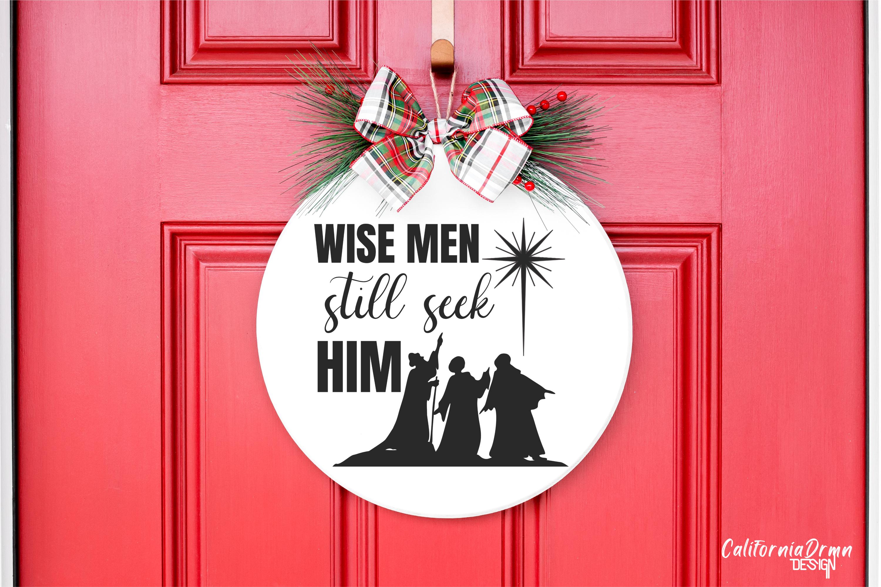 Wise Men Still Seek Him SVG, Merry Christmas Nativity Scene SVG, Baby ...