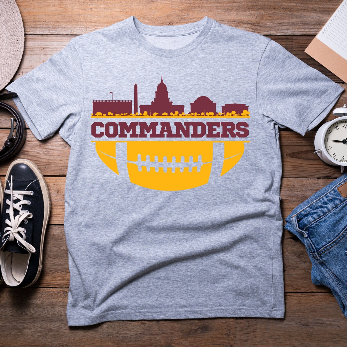 Commanders SVG, Football SVG, Washington Svg, Commanders Shirt ...