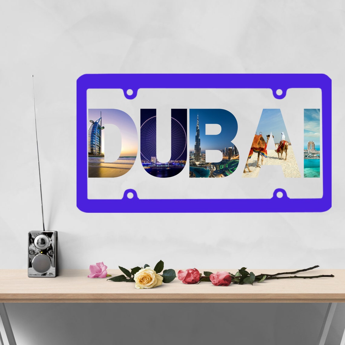 Dubai License Plate PNG, Dubai Family Vacation T-shirt Gift, Dubai UAE ...