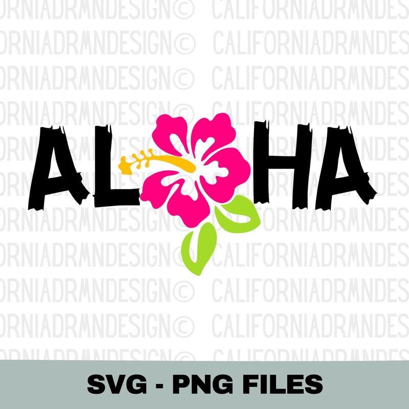 Aloha Svg - Etsy