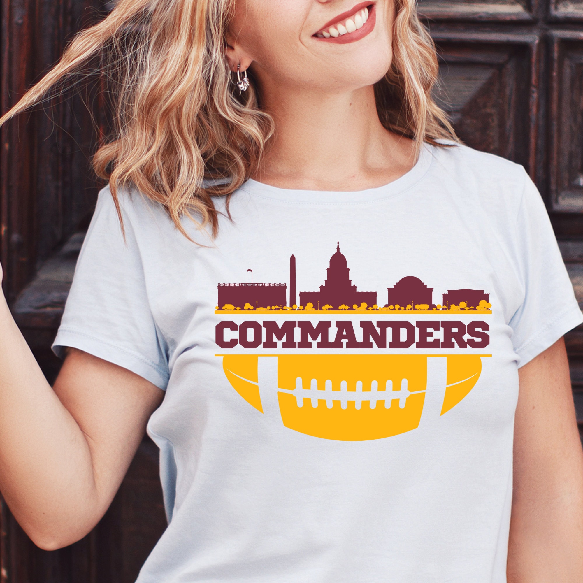 Commanders SVG, Football SVG, Washington Svg, Commanders Shirt ...