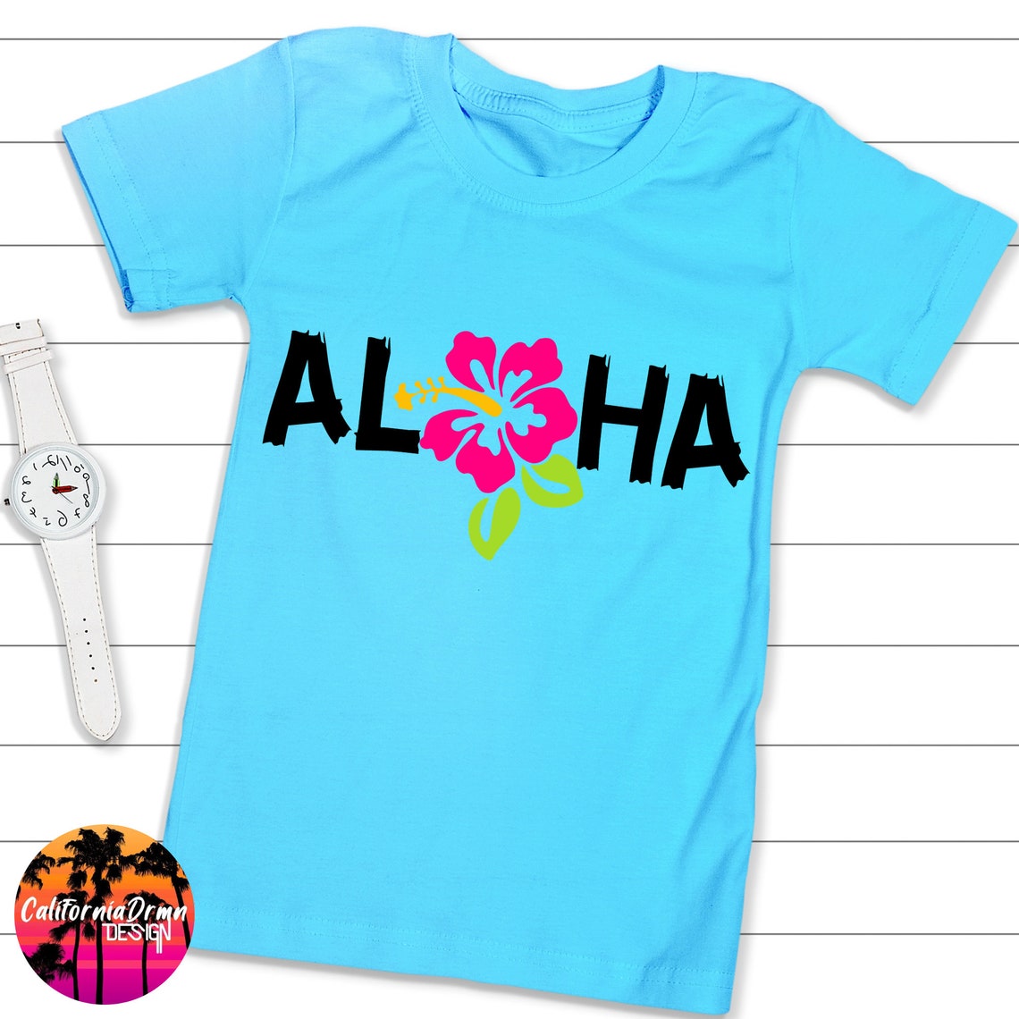 Aloha SVG Hawaii SVG Aloha T-shirt Hawaiian T Shirt Tee - Etsy