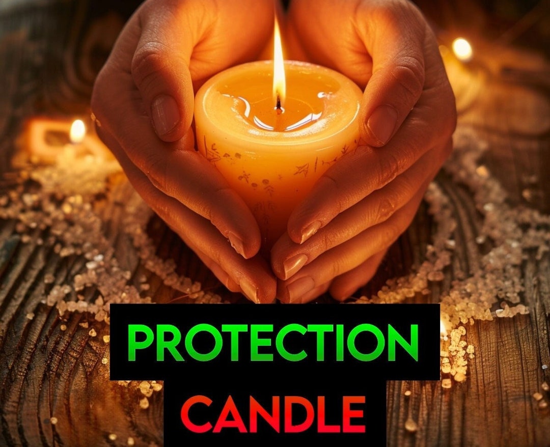 Shamanic Protection Candle Protect Your Family Clear Your Aura Positive ...