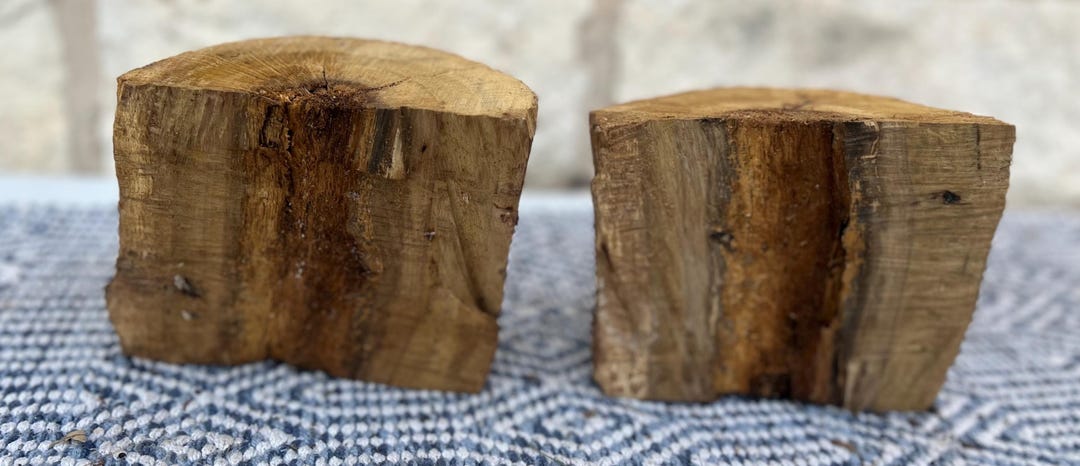 Live Oak Half Log Bowl/pen Blank 6x4 With Stunning Spalting Perfect for ...