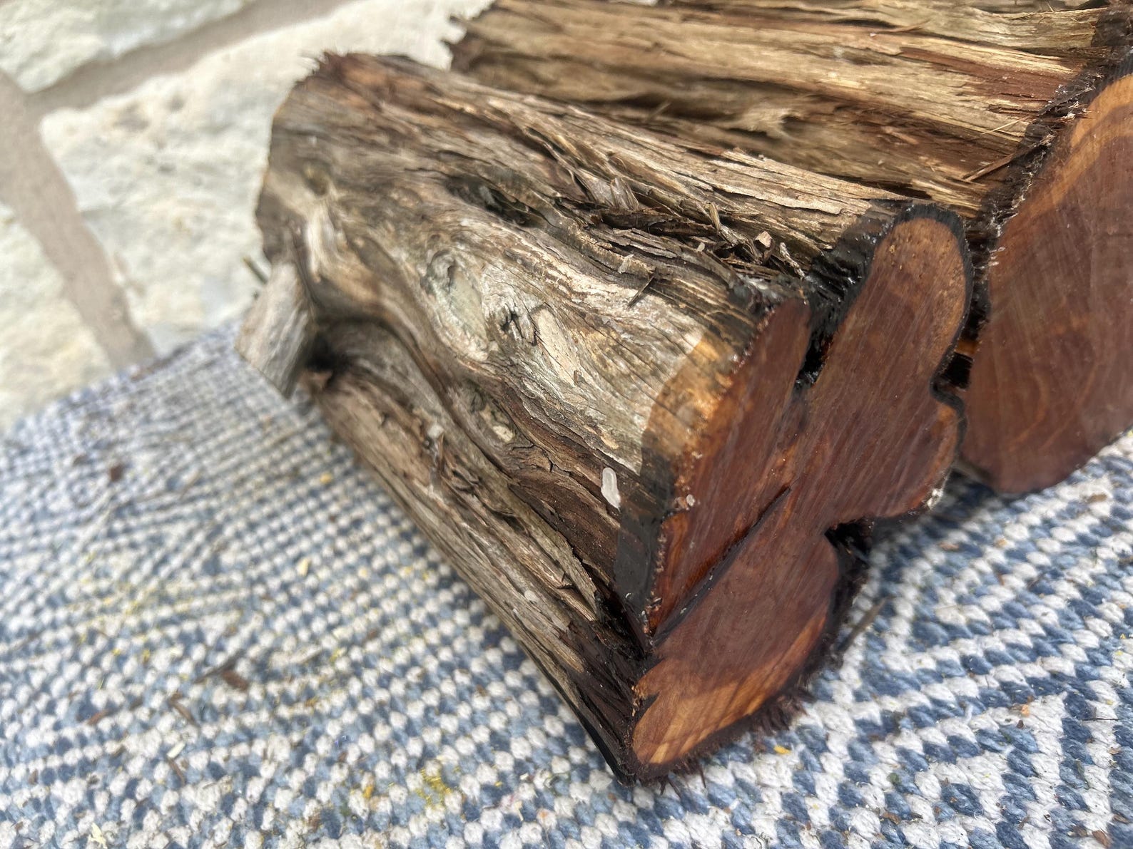 Premium Trio of Green Wood Carving Logs Ash Juniper, Box Elder ...