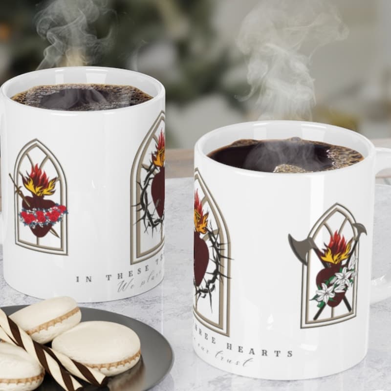 Catholic Mug Divine Mercy - Etsy
