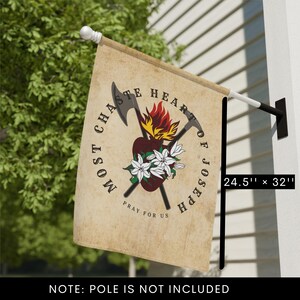 Most Chaste Heart of Joseph Banner, Devotion to Saint Joseph, Guardian ...