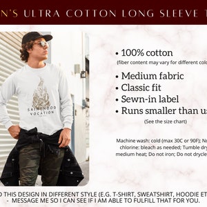 Sainthood is a Vocation for All Long Sleeve Tee for Men We Are All ...