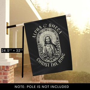 Christ the King Banner, Christ is the Alpha and Omega, Jesus Christ ...