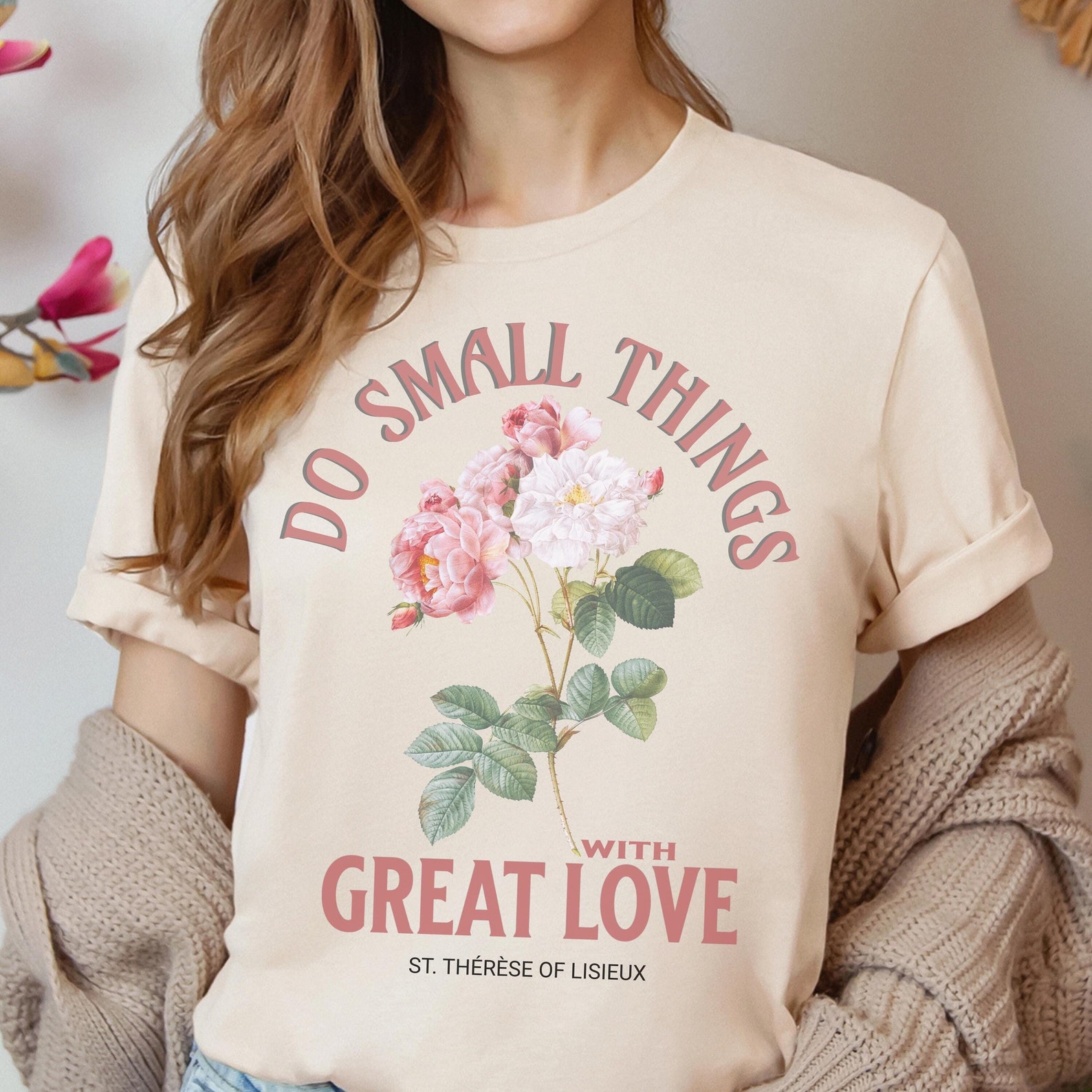Saint Therese of Lisieux, the Little Flower Quote "do Small Things With ...