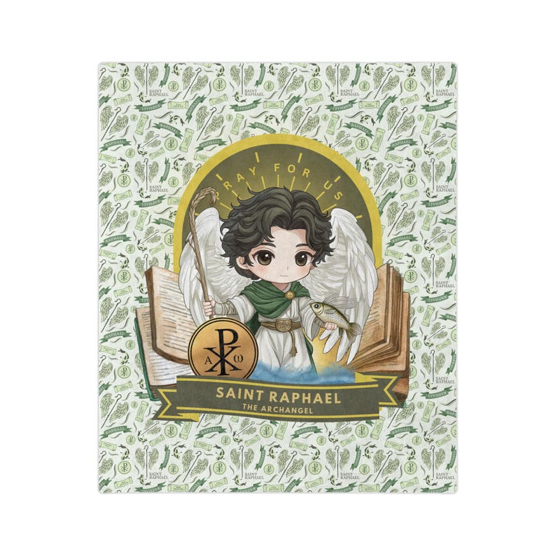 St Raphael the Archangel, the Healer, Book of Tobit Archangel, Kids ...