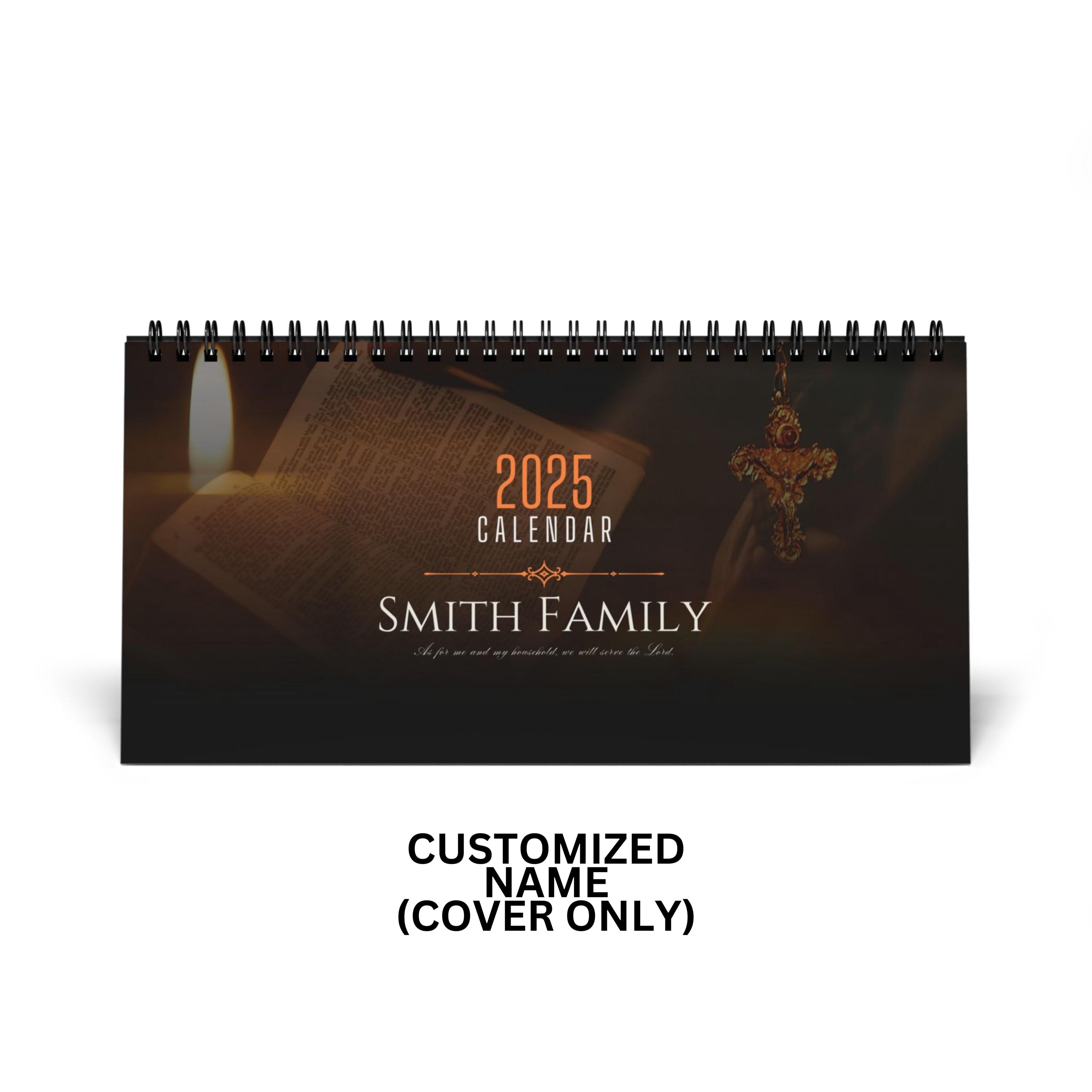 CUSTOMIZABLE Catholic Desktop Calendar, Monthly Devotion, January ...