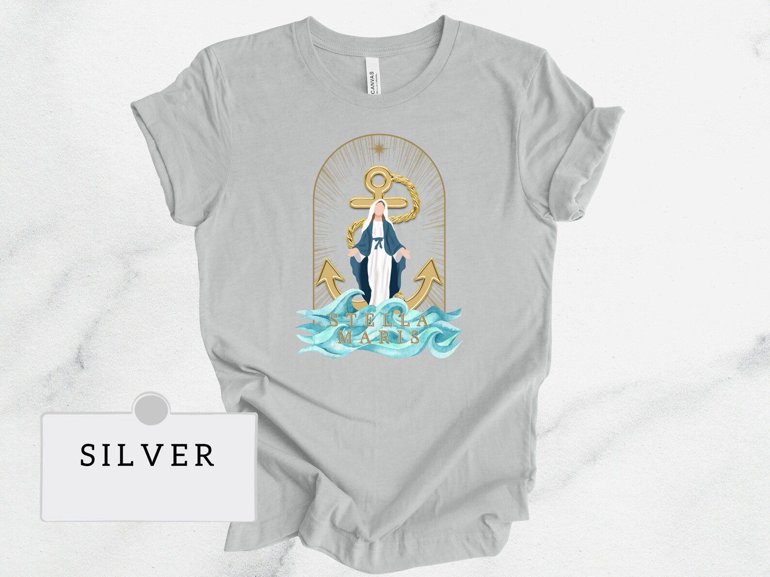 Our Lady Star of the Sea STELLA MARIS Blessed Virgin - Etsy