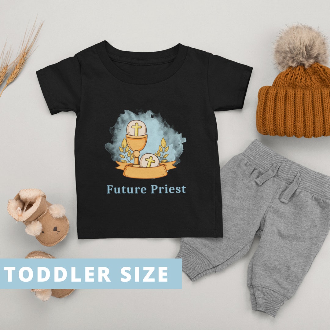 Future Priest - Catholic Toddler Shirts - Etsy