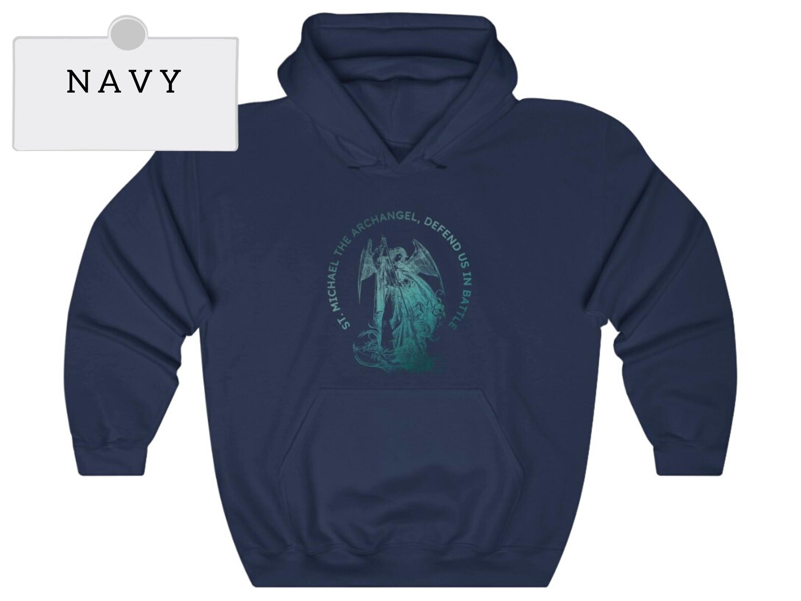 Saint Michael the Archangel Hoodie Saint Michael Prayer - Etsy
