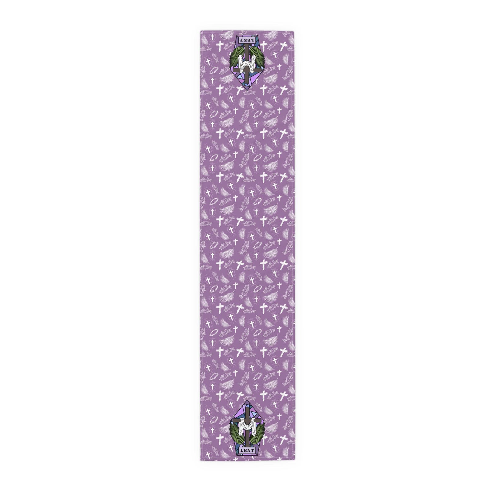 LENT Table Runner, Lent 40 Days Ash Wednesday Home Decor, Catholic ...