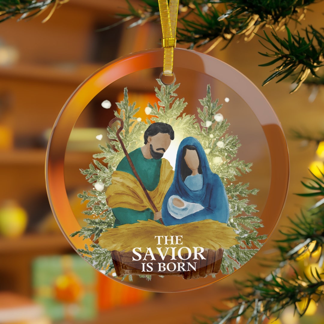 The Savior is Born, Holy Family, Nativity Scene, Merry Christmas ...