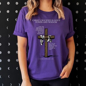 Purple Lenten T-shirt, Lent Season, Palm Sunday, Catholic Lenten Season ...