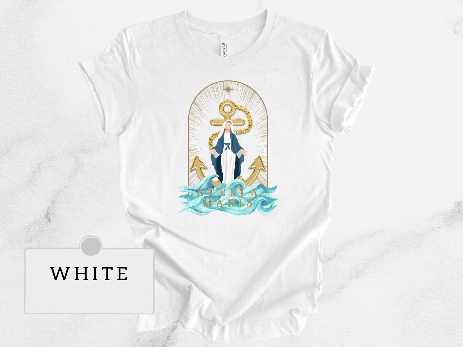 Our Lady Star of the Sea STELLA MARIS Blessed Virgin - Etsy