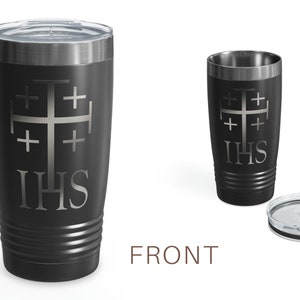 Jerusalem Cross Tumbler, Crusader Cross, Five-fold Cross, Cross-and ...