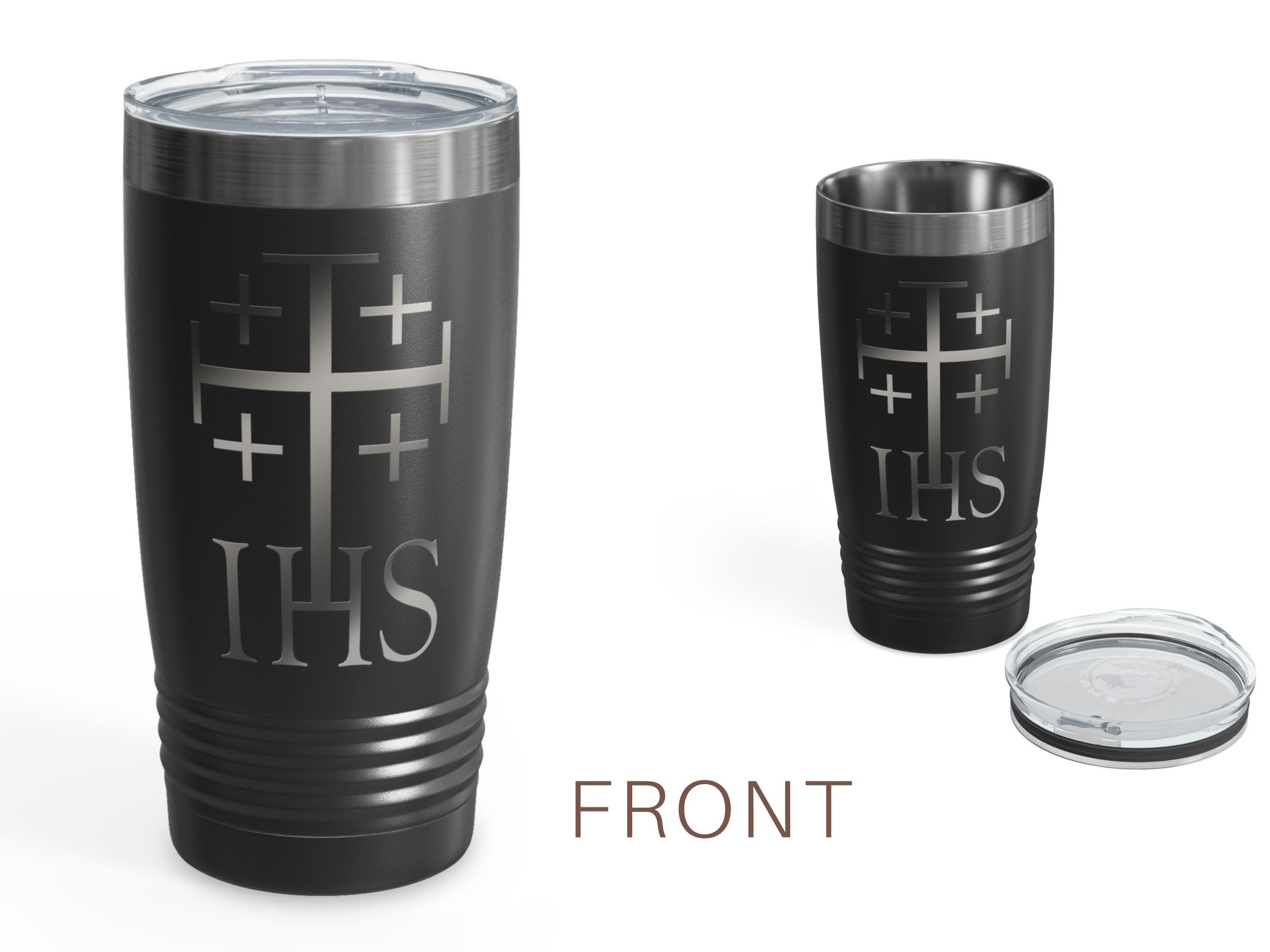 Jerusalem Cross Tumbler, Crusader Cross, Five-fold Cross, Cross-and ...