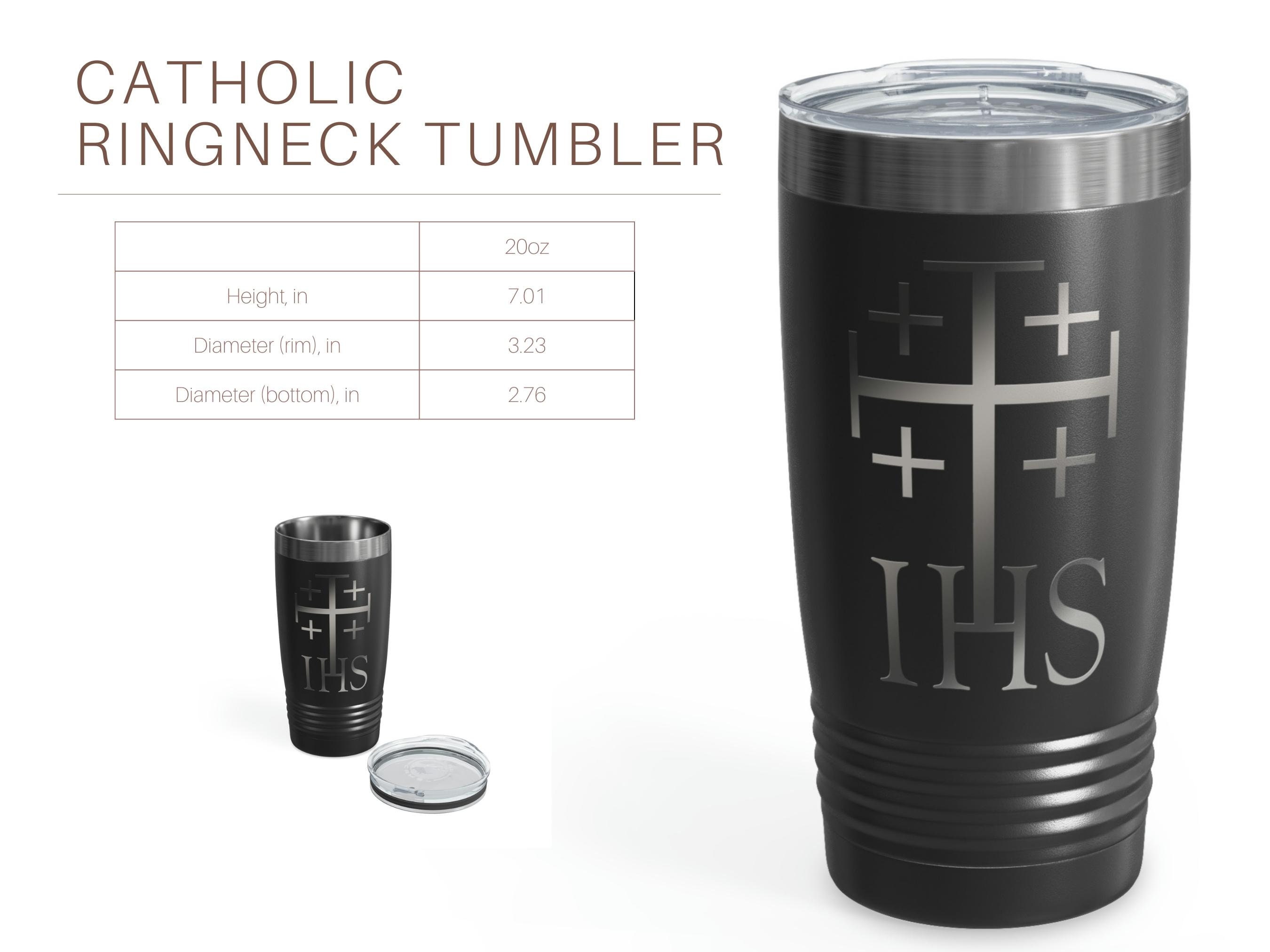 Jerusalem Cross Tumbler, Crusader Cross, Five-fold Cross, Cross-and ...